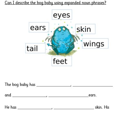 The Bog Baby Unit of Work | Teaching Resources