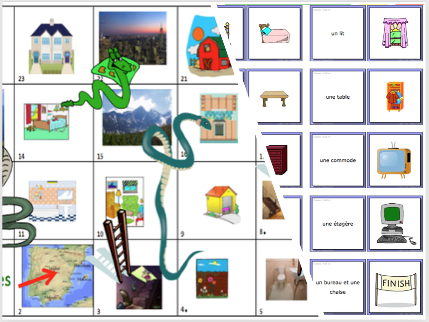 Where I live - town, house, rooms, furniture, - Dominoes and Snakes ...