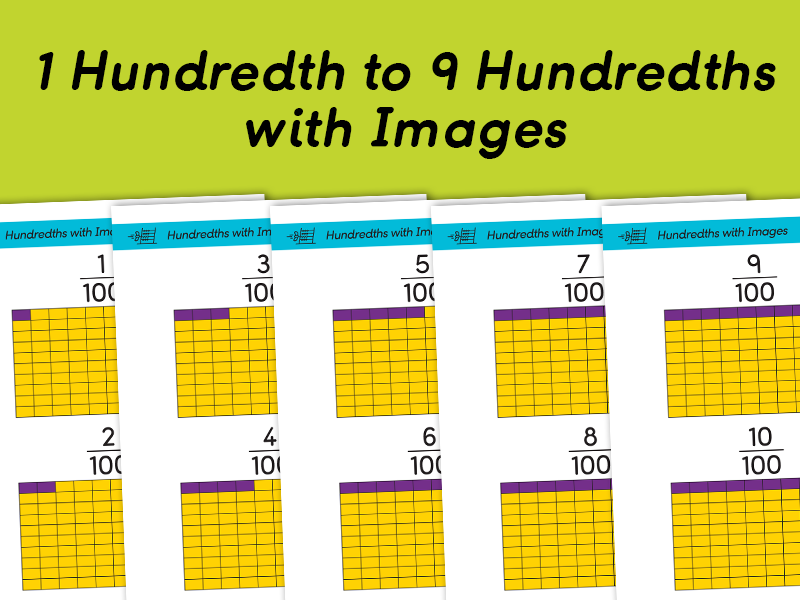 Counting In Hundredths With Images Teaching Resources
