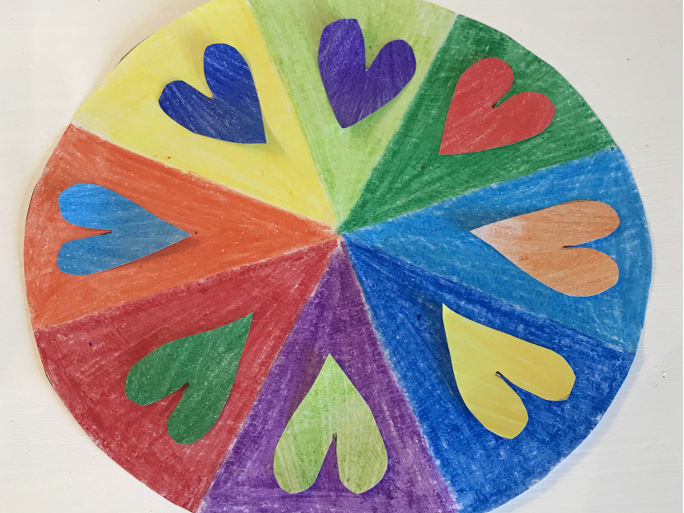 Colour Wheel Art Lesson - primary, secondary and complimentary colours ...