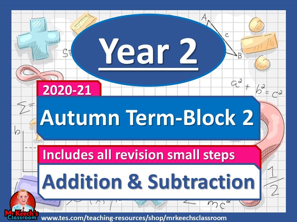 Year 2 Addition And Subtraction Autumn Block 2 White Rose Maths 