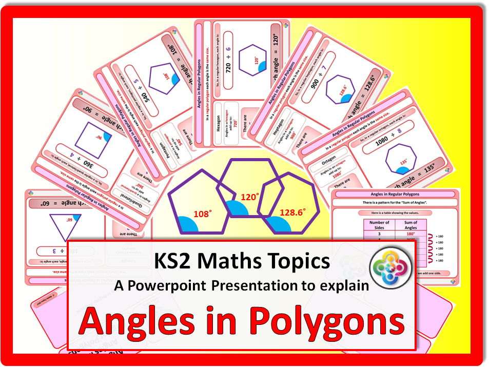Angles 3 Angles In Regular Polygons KS2 Teaching Resources Angles 3 Angles In Regular Polygons KS2 Teaching Resources