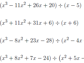 Adding, subtracting, multiplying and dividing polynomials worksheets ...