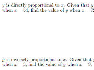 Direct and inverse proportion worksheets (with solutions) | Teaching ...