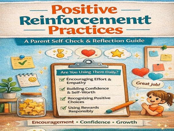 Positive Reinforcement Practices: A Parent Self-Check & Reflection ...