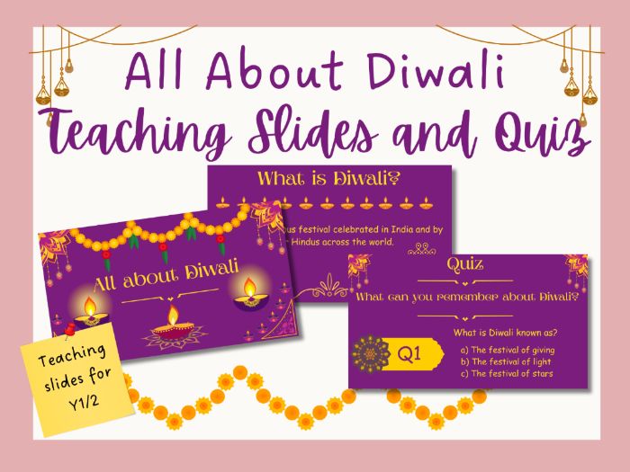 Diwali Teaching Slides and Quiz. All About Diwali. | Teaching Resources