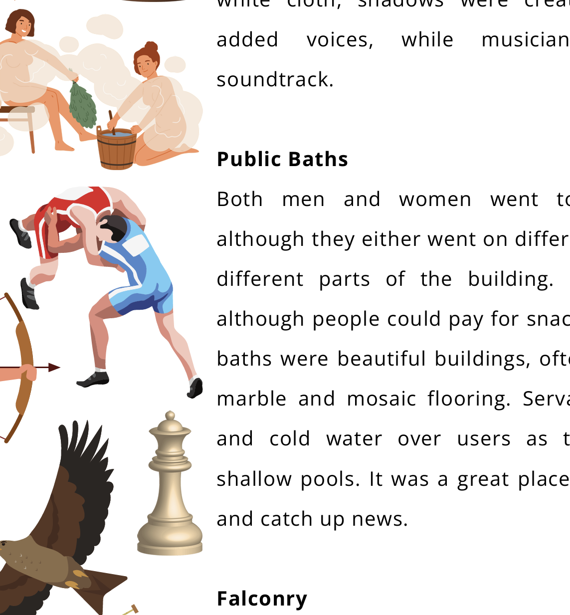 The Golden Age of Baghdad - Leisure Activities Worksheets | Teaching ...