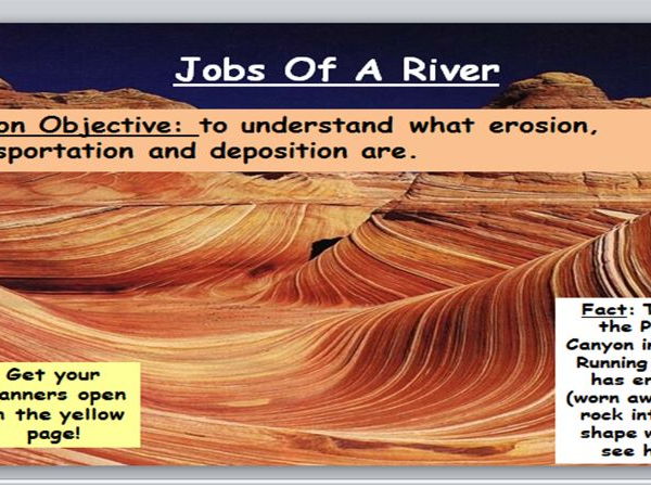 Key Stage 3 Jobs of a River Lesson | Teaching Resources