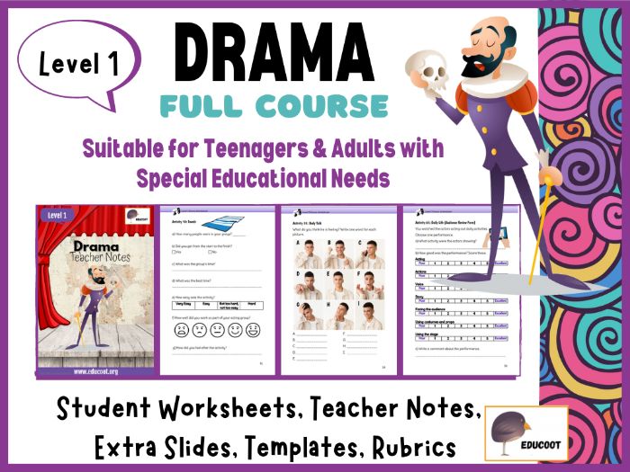 Level 1 Drama | Teaching Resources