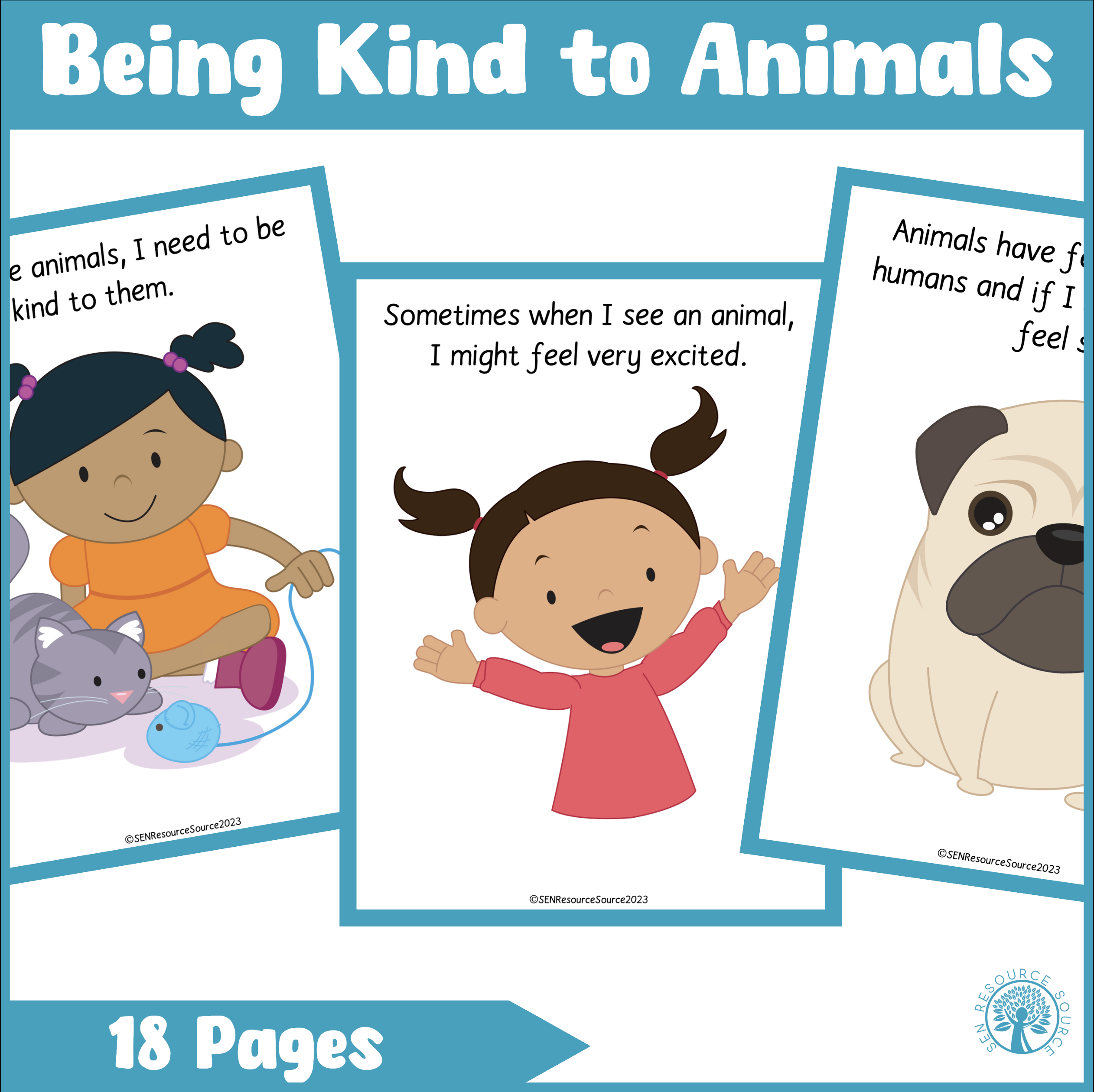 Being Kind to Animals Social Story | Teaching Resources