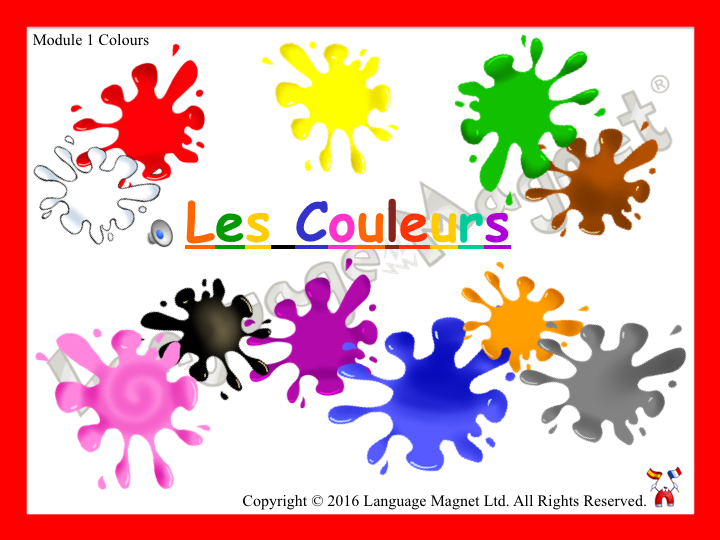 Primary French resources: art