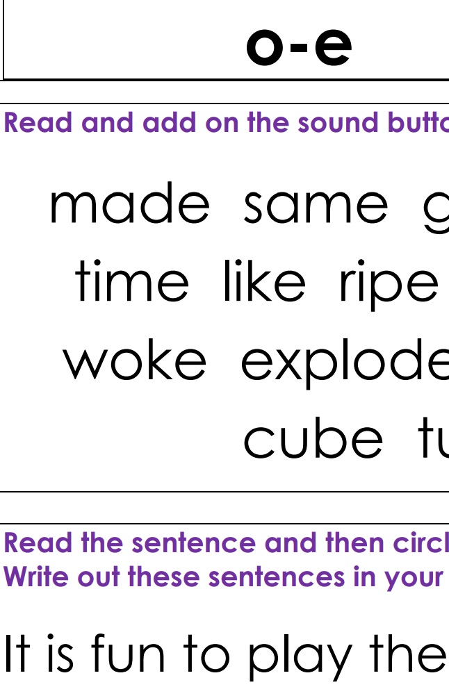 Year 2 Little Wandle Phonics Revision Homework Autumn 2 Phase 5 ( 7 ...