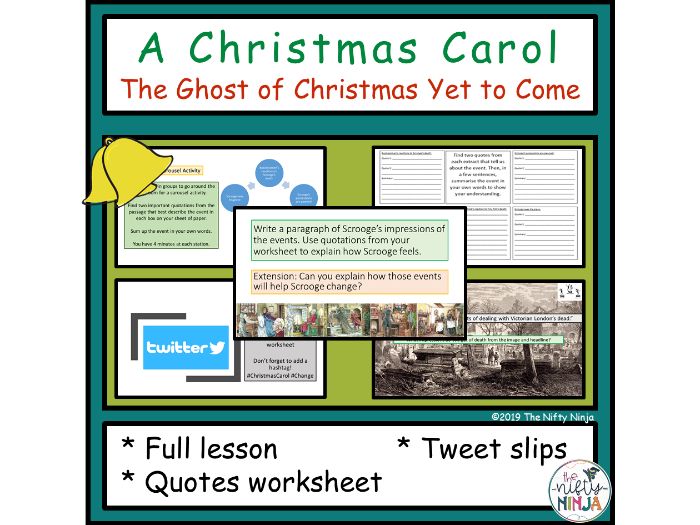 A Christmas Carol: The Ghost of Christmas Yet to Come | Teaching Resources