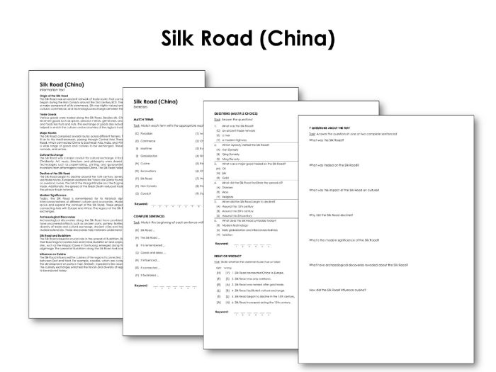 Silk Road (China) | Teaching Resources