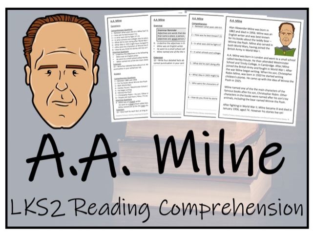 LKS2 - Greatest Children's Authors Reading Comprehension Bundle ...