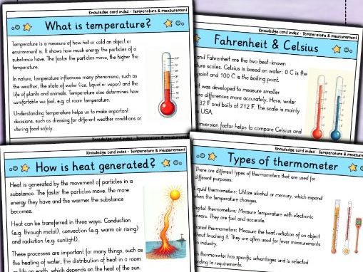 Temperature and Measurement | Physics | Heat, Energy & Thermometers ...
