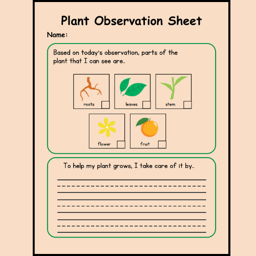 Gardening Friends Gardening Journal For Kids-Grades 1-3. Prompt Journal ...