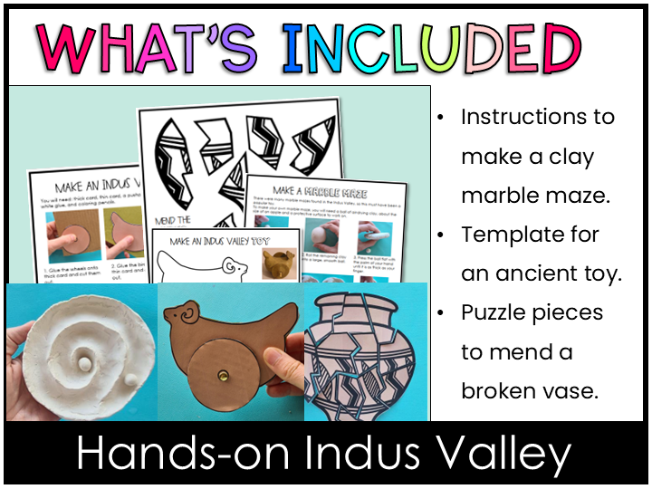 Indus Valley Civilisation Hands-on History Crafts and Activities Pack ...