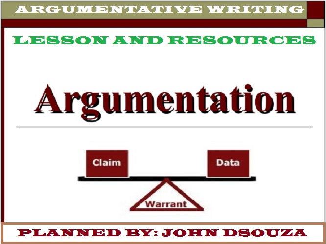 ARGUMENTATIVE WRITING - CLASSROOM RESOURCES - BUNDLE | Teaching Resources