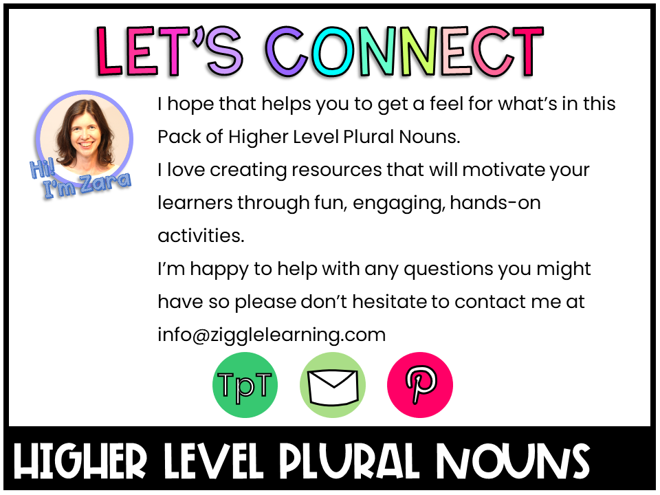 Plural Nouns for Higher Levels Year 5, 6 Greek, Latin, Foreign Plurals ...