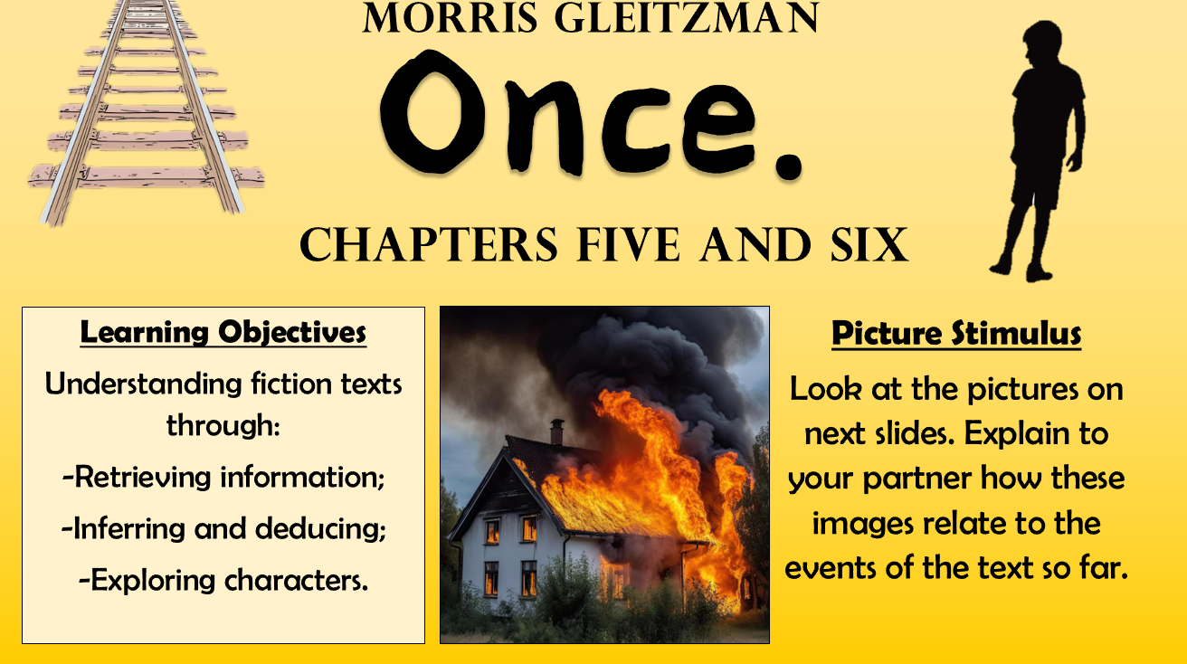 Once - Morris Gleitzman - Chapters 5-6 - Double Lesson! | Teaching ...