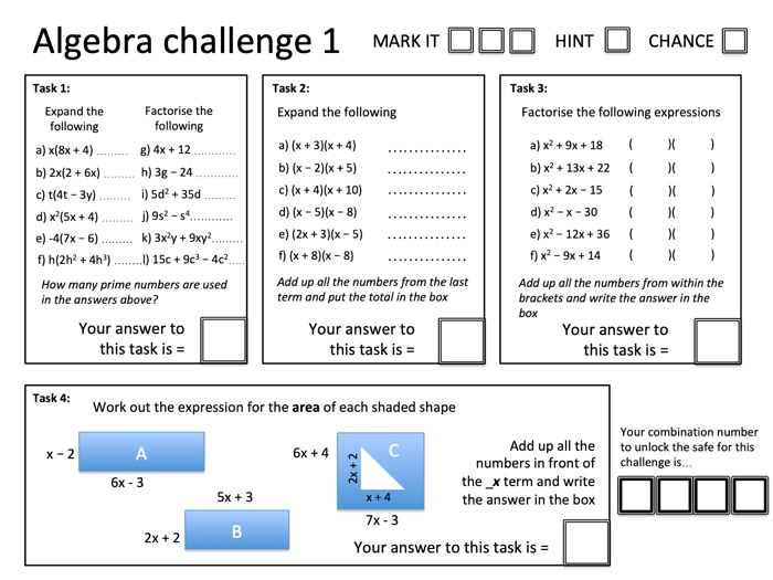 Secondary expanding brackets resources