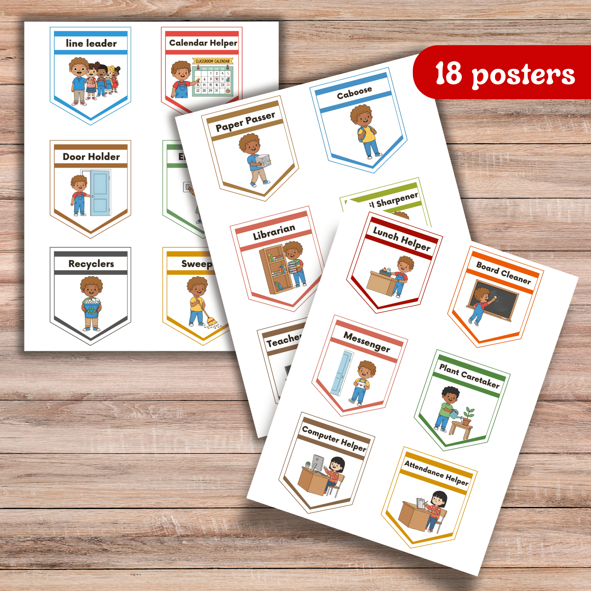 Classroom Jobs Posters | Editable Classroom Helper Labels | Classroom ...