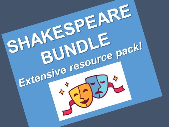 Shakespeare DRAMA Bundle! | Teaching Resources