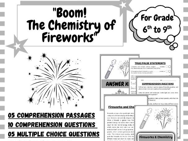 "Spectacular Science: Fireworks & Chemistry – Captivating Grade 6-9 ...