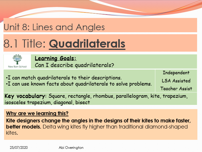 Year 8 Lines and Angles | Teaching Resources