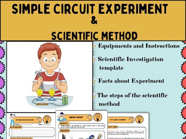 Simple Circuit Experiment : STEM activities and Scientific Method ...