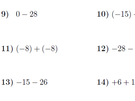 Adding integers Bundle | Teaching Resources