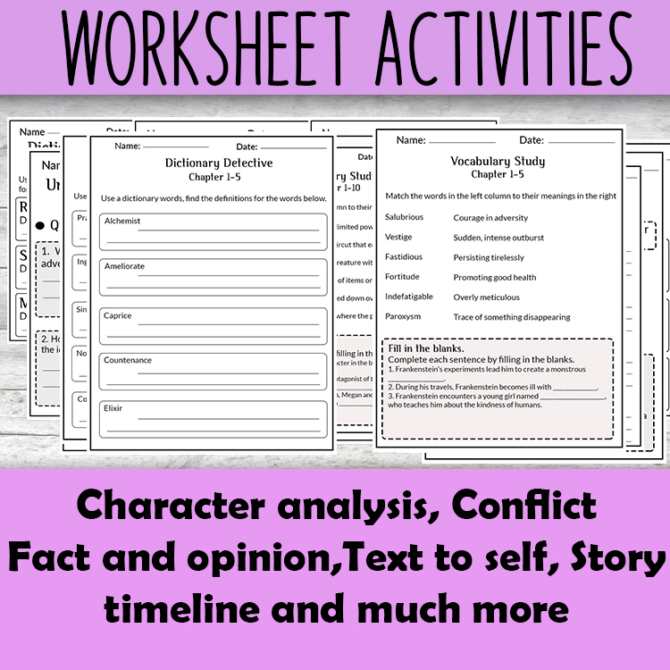 Frankenstein Novel Study | Teaching Resources