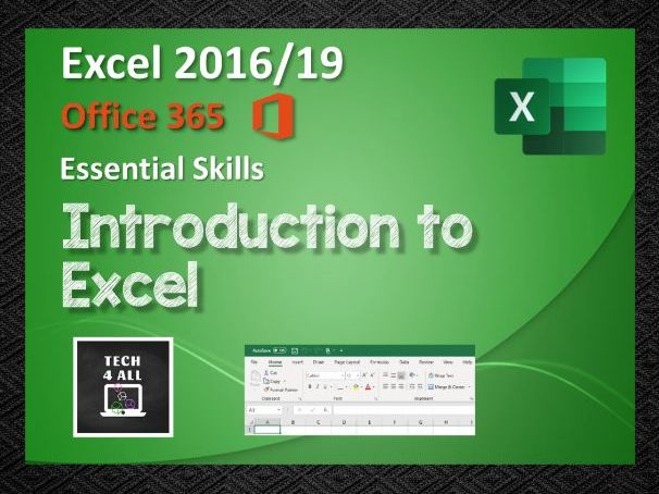 Introduction to Excel | Teaching Resources