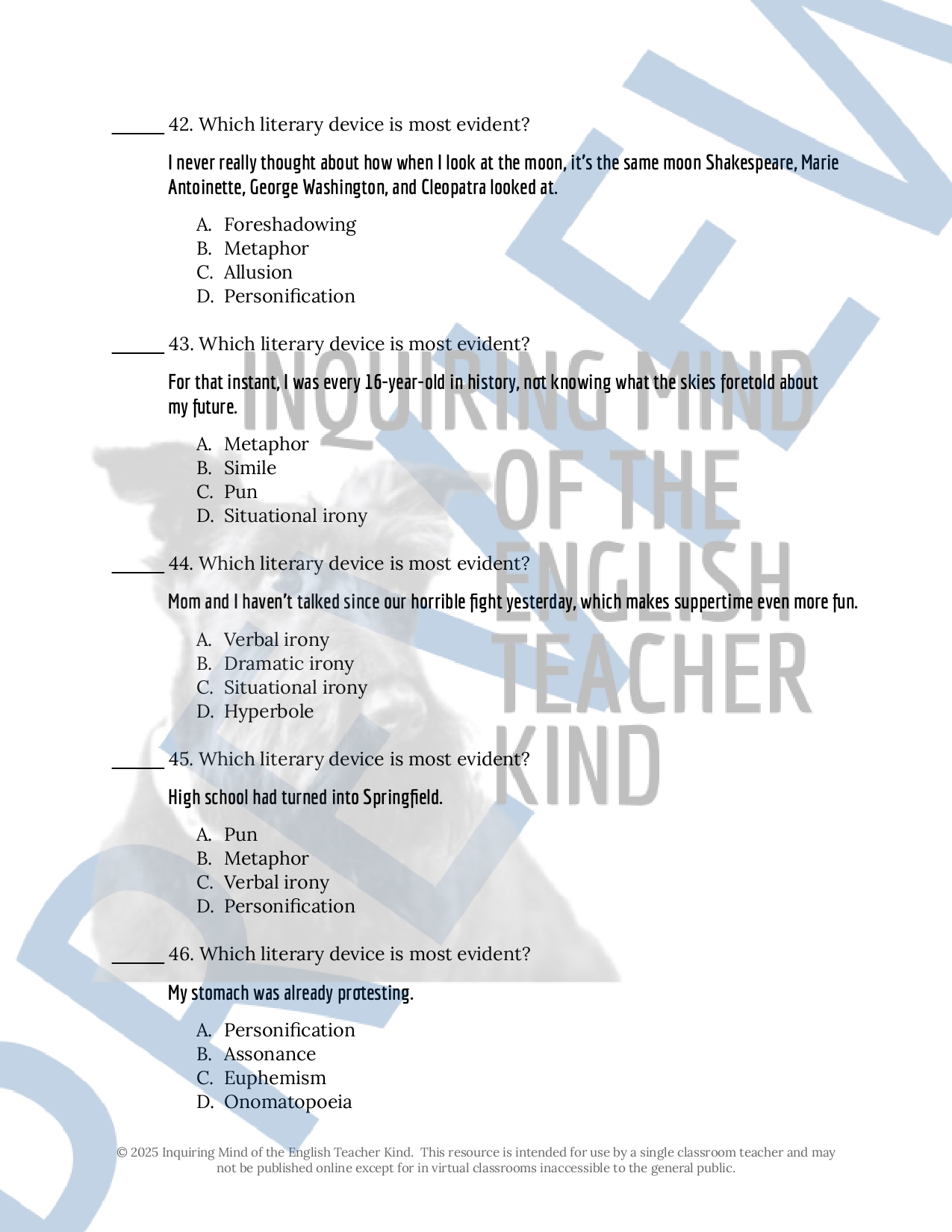 Life As We Knew It by Susan Beth Pfeffer Test and Answer Key | Teaching ...