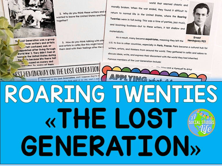 The Lost Generation, Ernest Hemingway | Teaching Resources