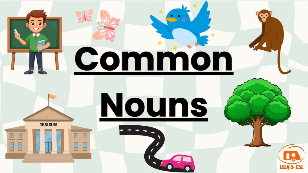 Common Nouns Lesson. People, Places and Things. ESL | Teaching Resources
