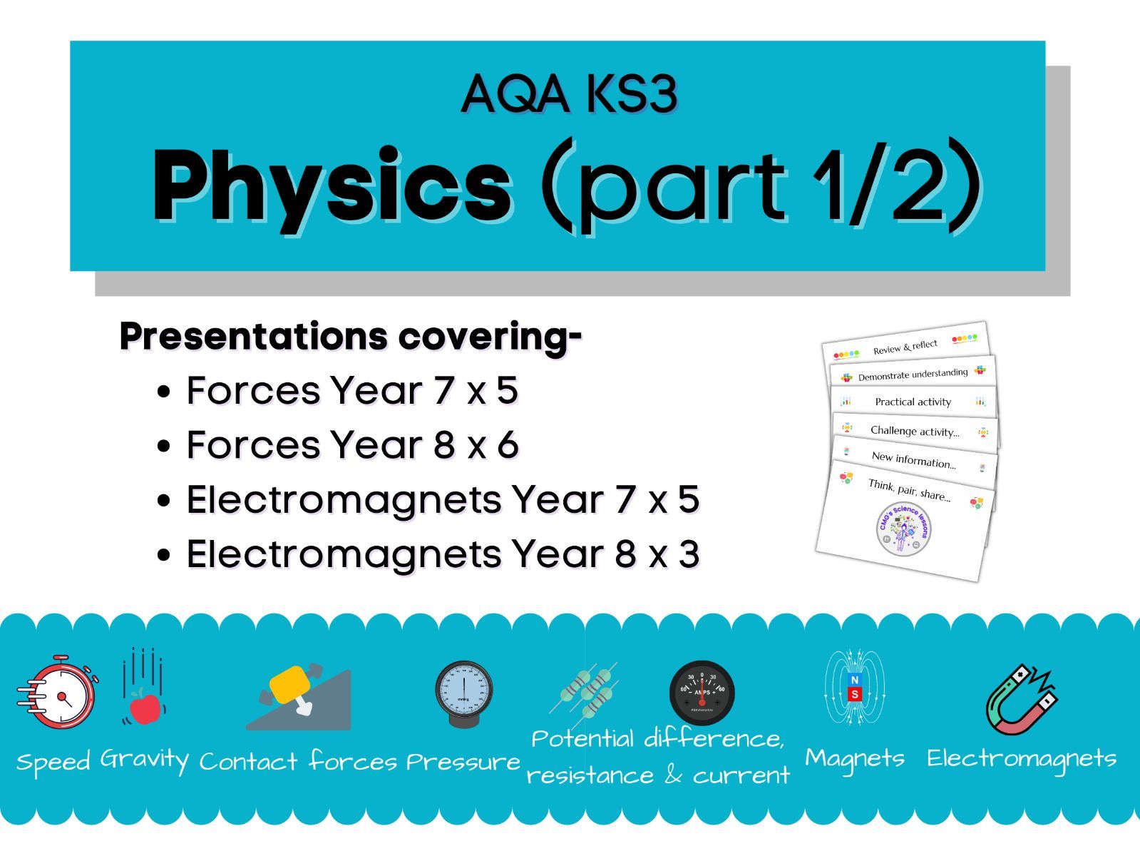 Secondary force and motion resources