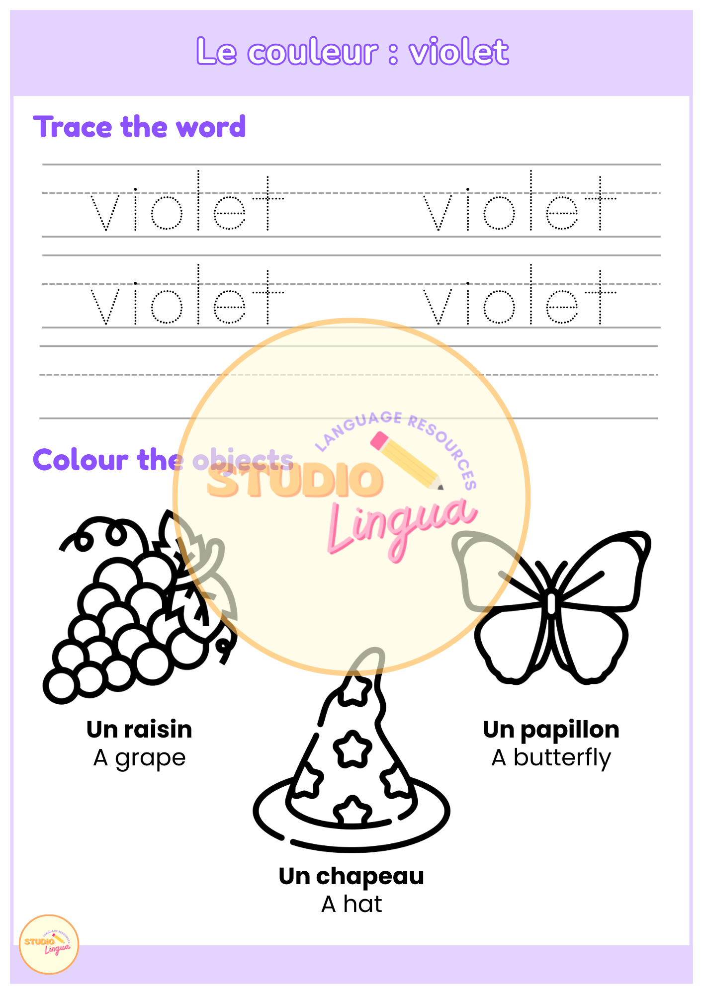 French Colours Pack | EYFS Workpack | KS1 | Games & Activities for ...