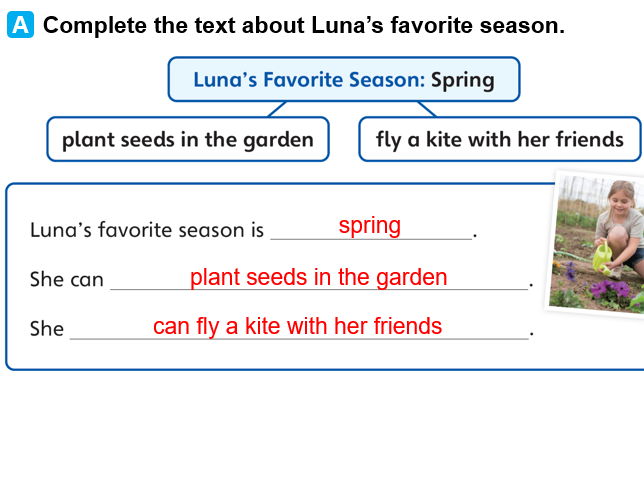 Persuasive Writing – My Favorite Season (Grades 1–4) | Teaching Resources