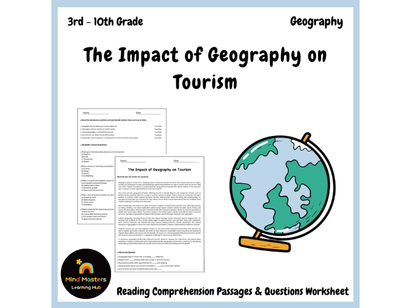 The Impact of Geography on Tourism Reading Comprehension Passages ...