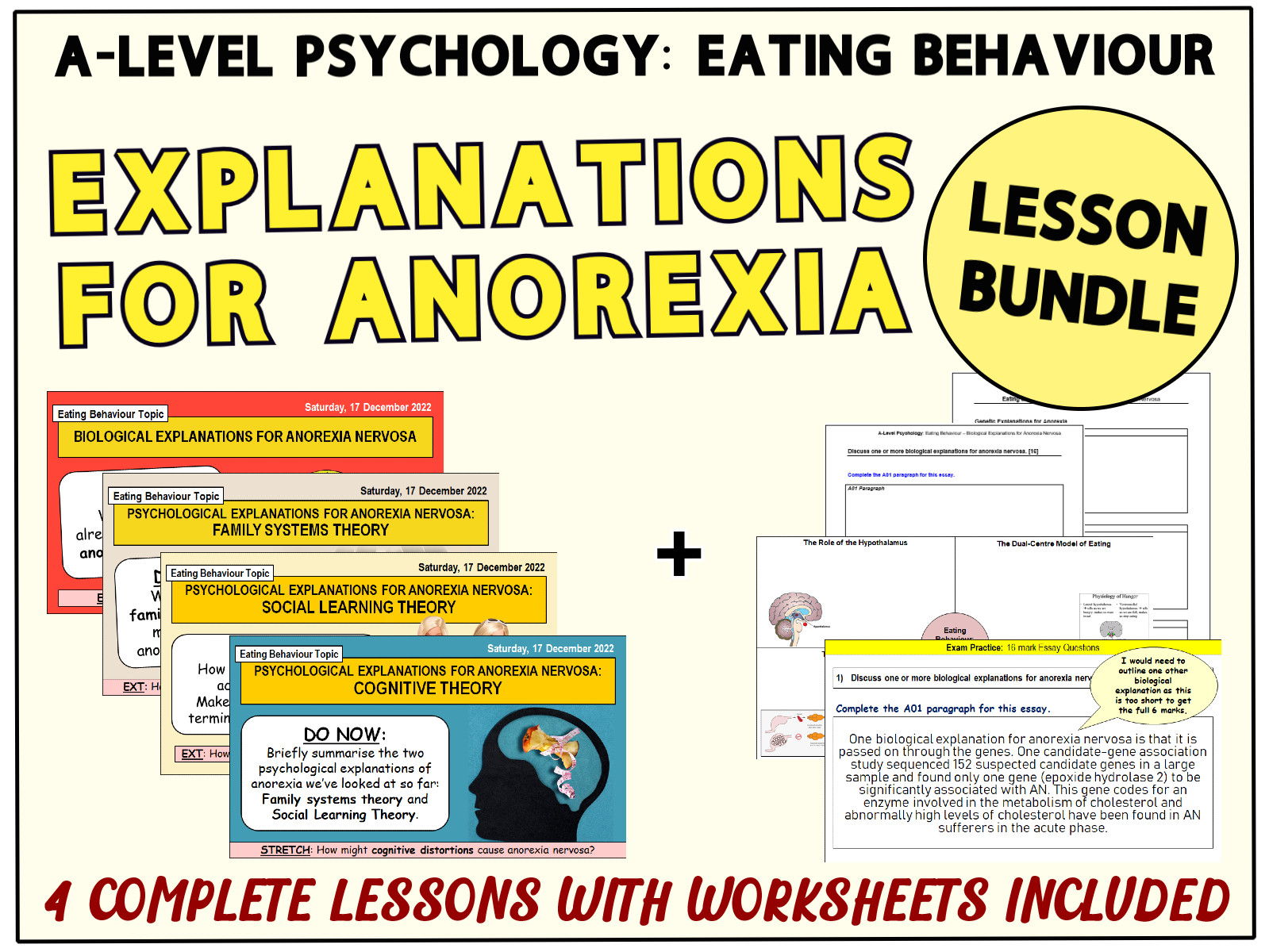 Secondary psychology resources