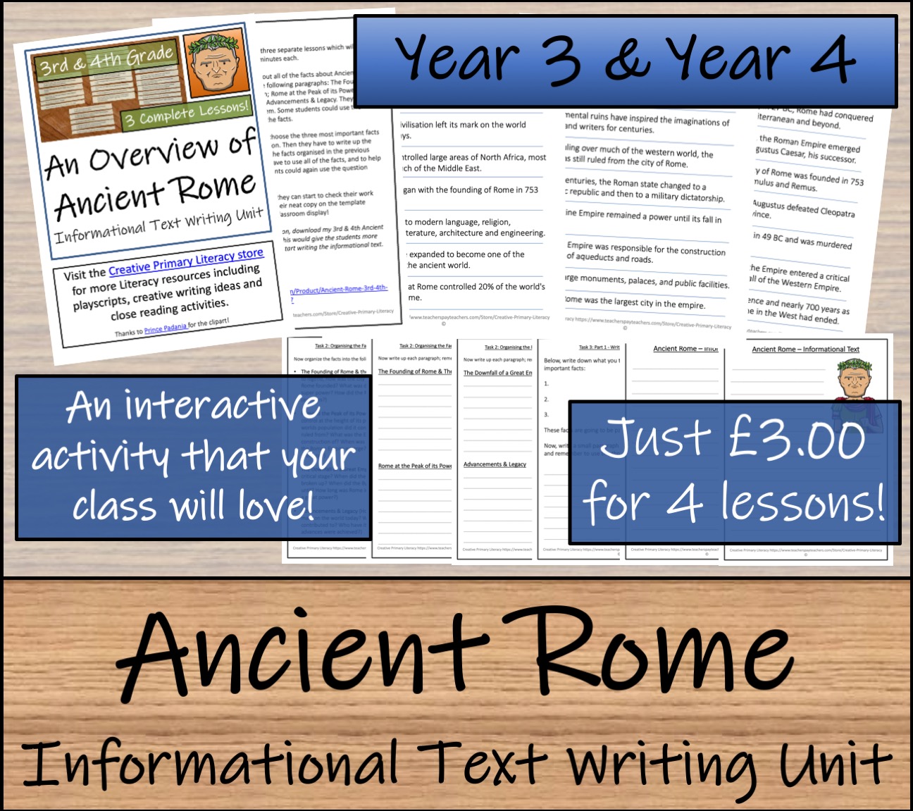 Ancient Rome Slaves Informational Text
