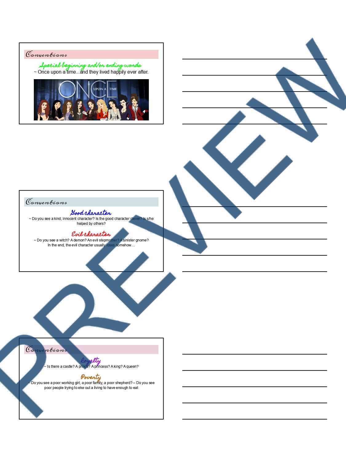 Creative Writing Unit Plan for Modified and Modern Fairy Tales ...