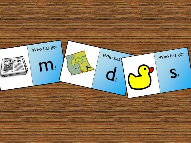Phonics Loop Card Game - satpinmd | Teaching Resources