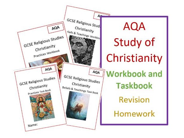 GCSE RS Study of Christianity - Whole Unit of Lessons and Revision Workbooks | Teaching Resources