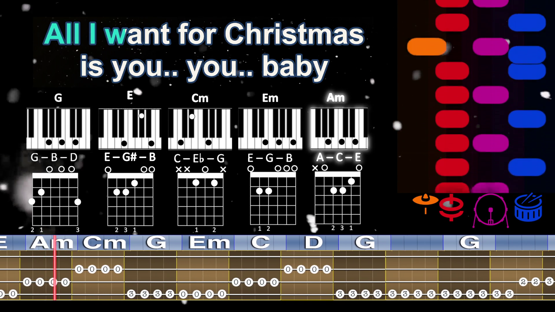 Play Along Resources - All I Want For Christmas Is You | Teaching Resources