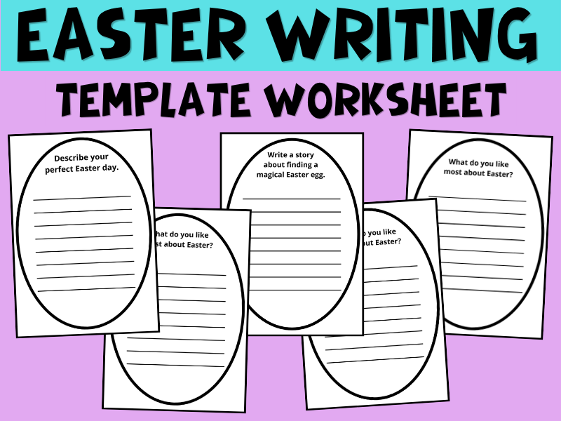 Easter Writing Templates | Bunny & Egg Prompts Worksheets KS1 KS2 ...