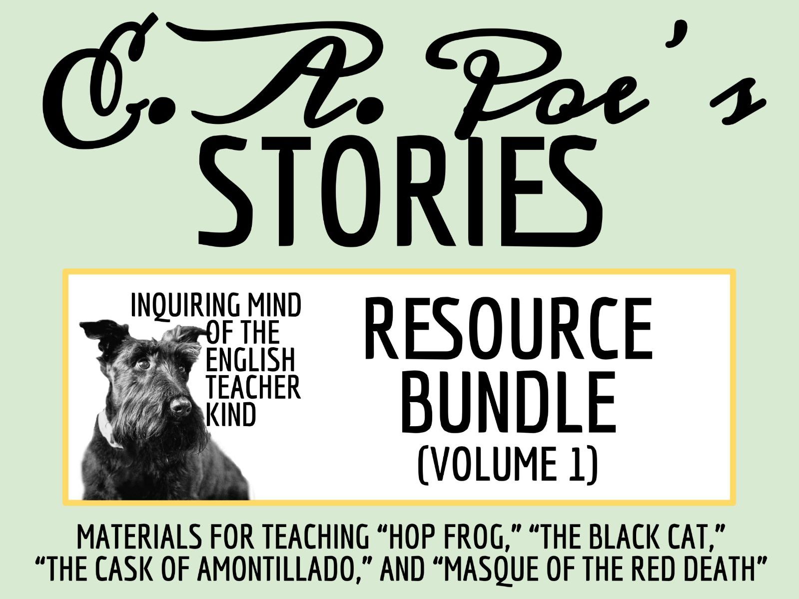 Edgar Allan Poe's Short Stories - Quizzes and Analysis Activities ...