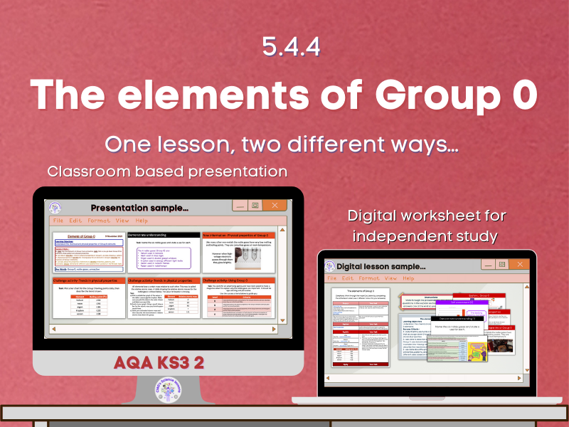 The elements of Group 0 Lesson bundle | Teaching Resources